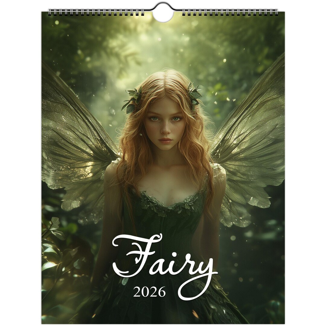 2026 Fairy Tale Calendar: Magical Fantasy Art Wall Decor - Etsy