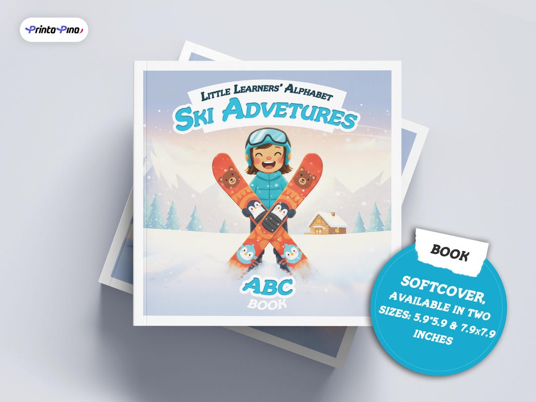 Ski ABC Book – A Winter Wonderland Alphabet Book for Kids - Etsy