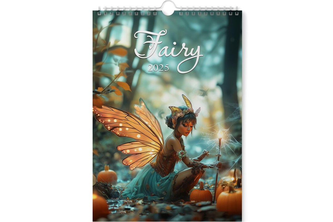 2025 Fairy Tales Wall Calendar - Magical Fantasy Art With Holidays ...