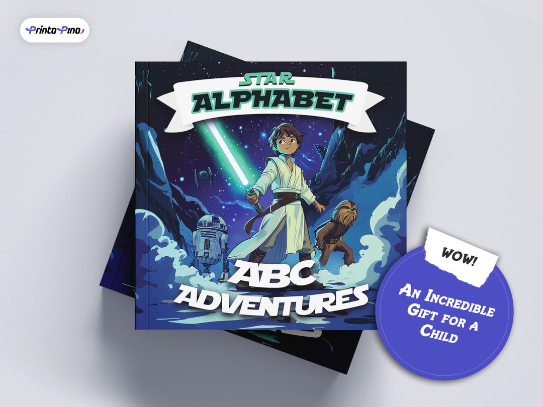 Baby Star Alphabet ABC Book: Cosmic Space Adventure for Toddlers - Etsy