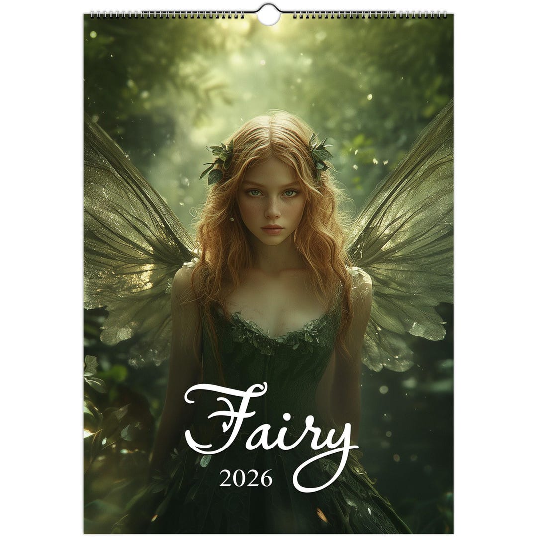 Fairy Tales 2026 Wall Calendar: Enchanted Fantasy Art - Etsy