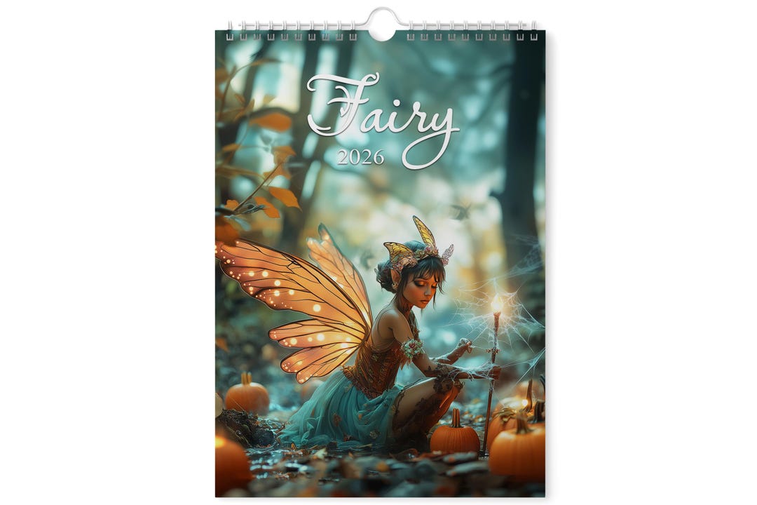 2026 Fairy Tales Wall Calendar: Fantasy Art, Kids Birthday Planner - Etsy