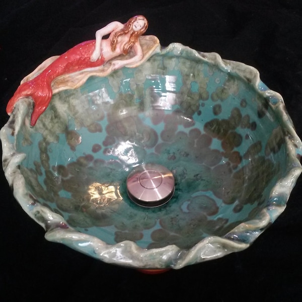 Ceramic Mermaid - Etsy