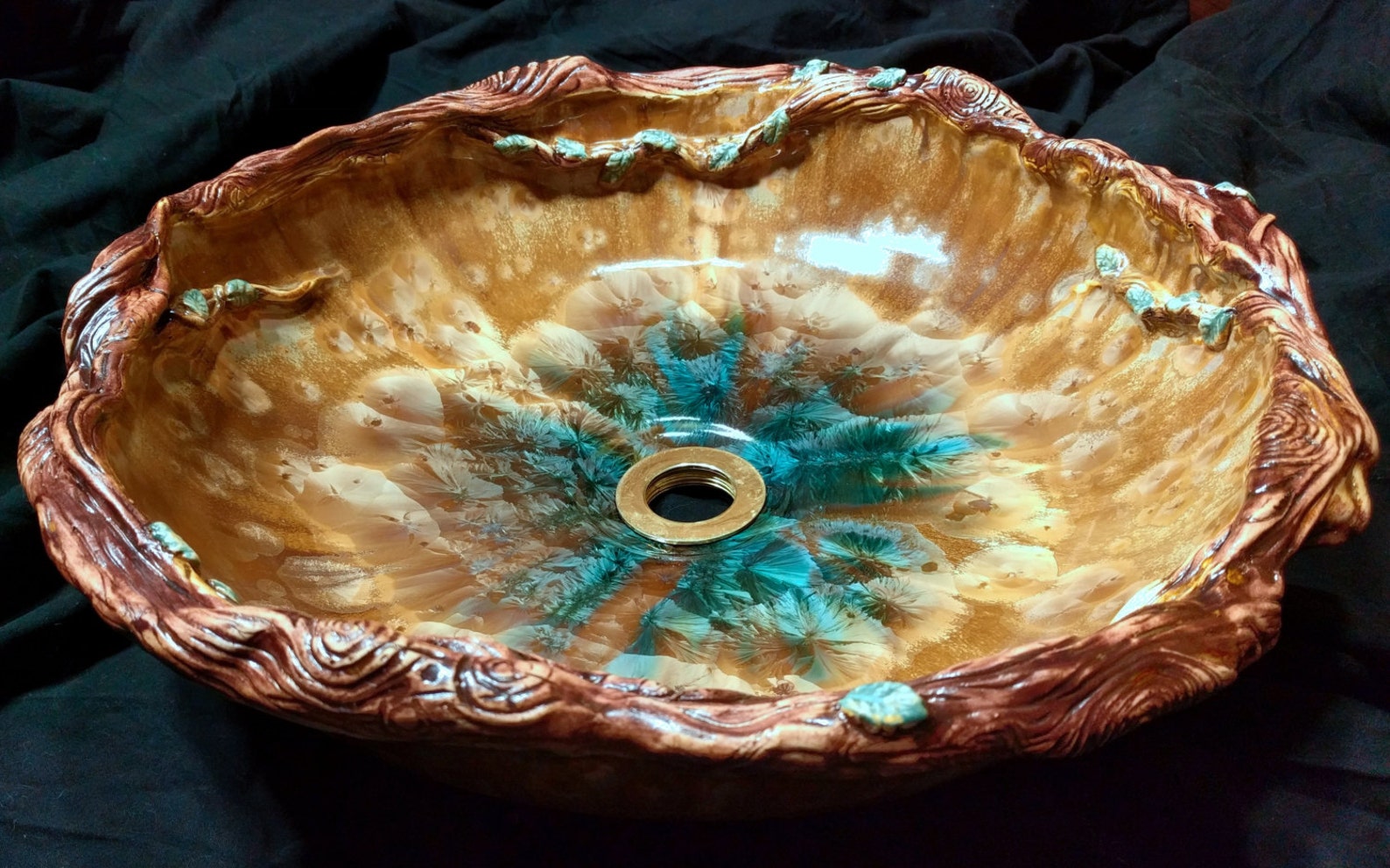 Amazing Tree Vessel Sink Branches and Leaves Handmade Art - Etsy