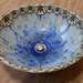 Ocean Vessel Sink Sand Dollar Border Custom Ceramic Art Basin MADE TO ...