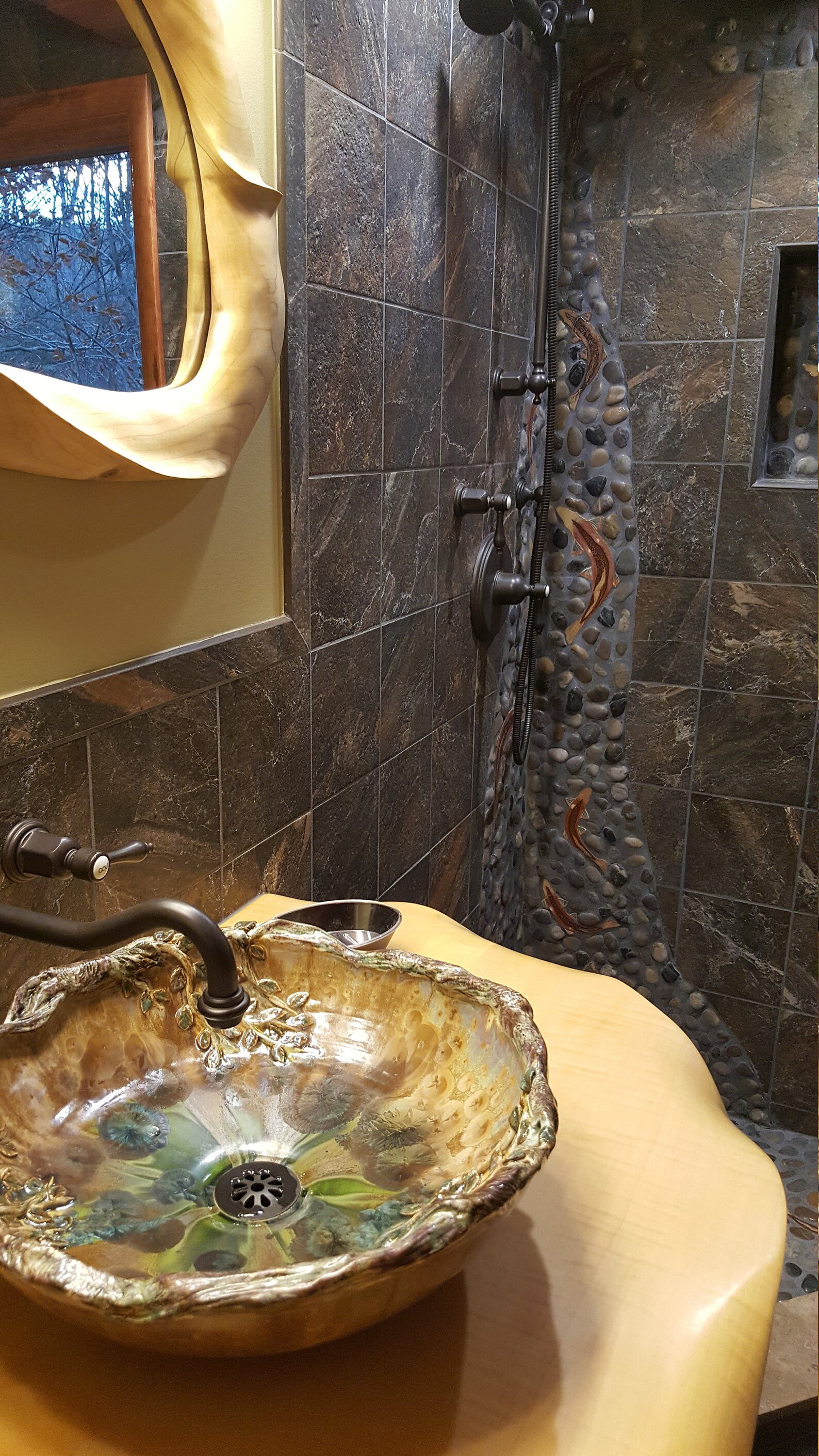 Amazing Tree Vessel Sink Branches and Leaves Handmade Art - Etsy