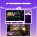 Pink Animated Stream Overlay - Twitch, Youtube, Kick - Compatible With ...