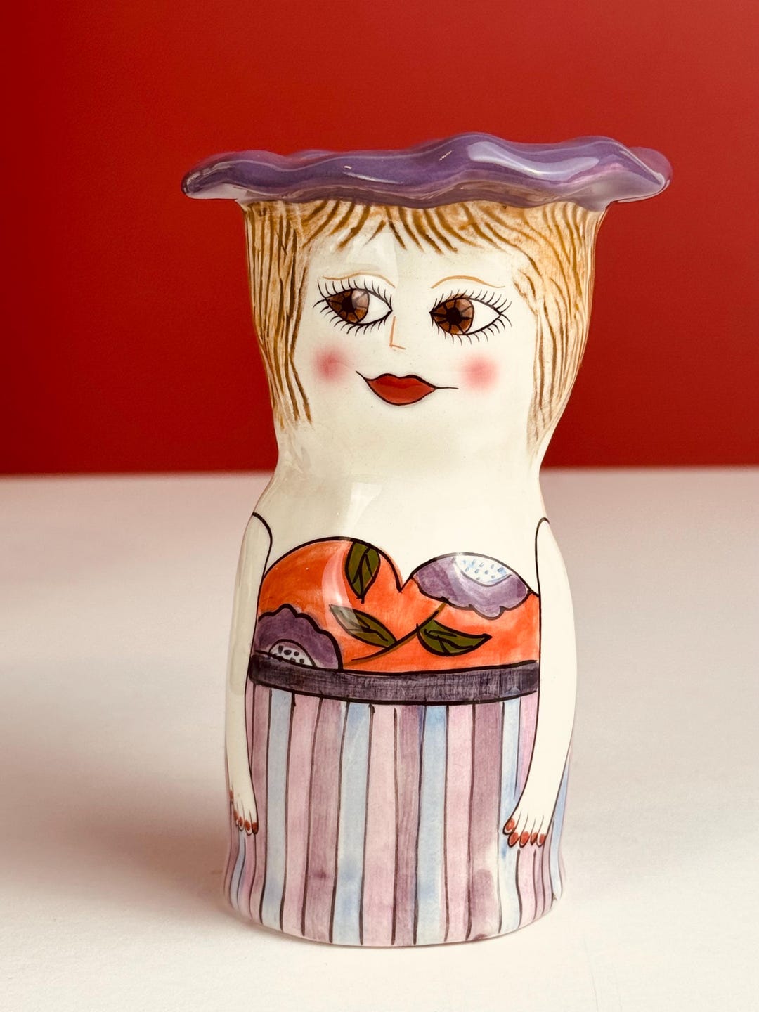 BELLA CASA Susan Paley by Ganz ‘BLOSSOM’ Ceramic Vase, Vintage, 4.5" - Etsy