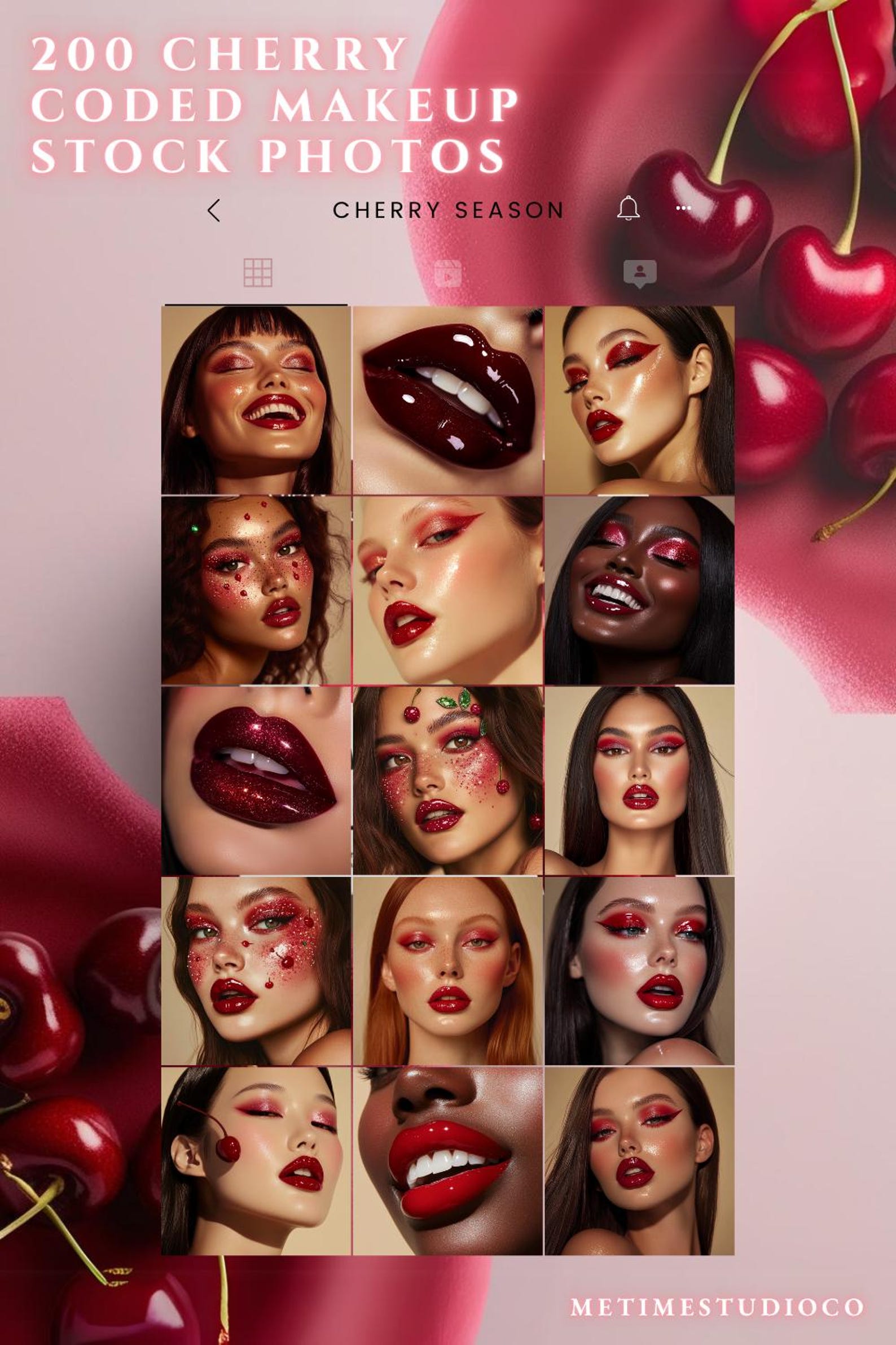 200 Cherry Coded Makeup Stock Photos Diverse Women Stock Images Beauty ...