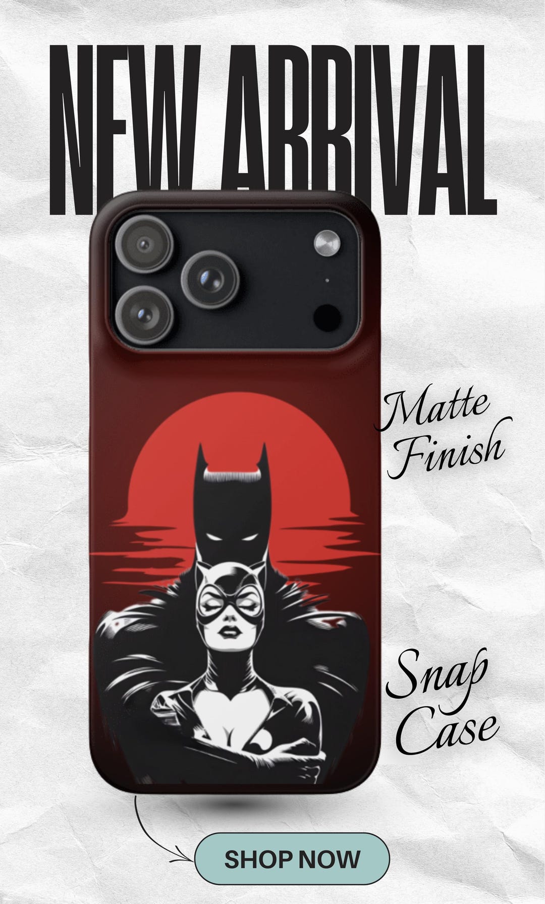 Batman and Catwoman Inspired | Valentine's Day Special | Snap Case for ...