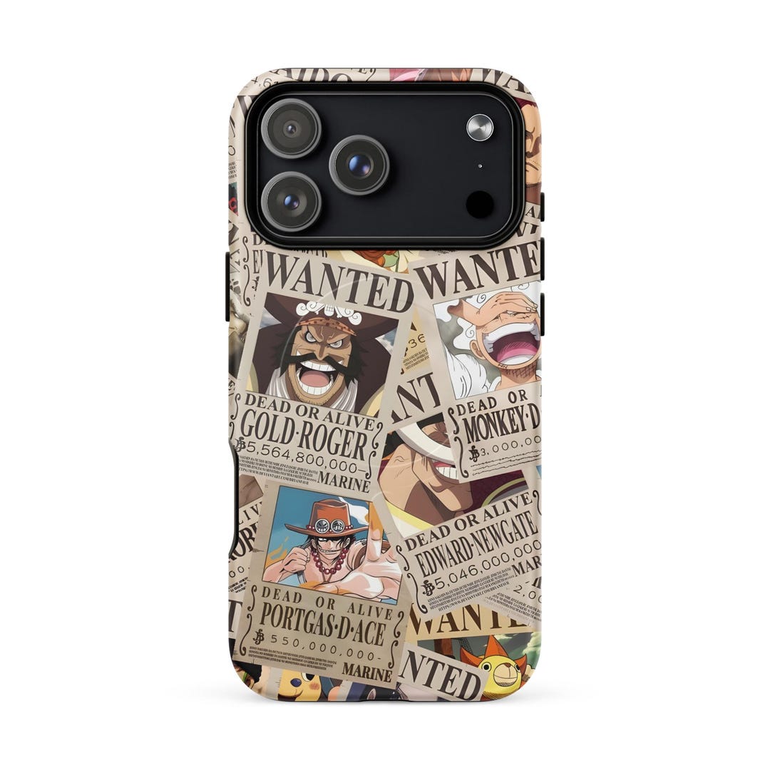 One Piece Wanted Poster - Magsafe® Tough Case for Iphone® | Mate or ...
