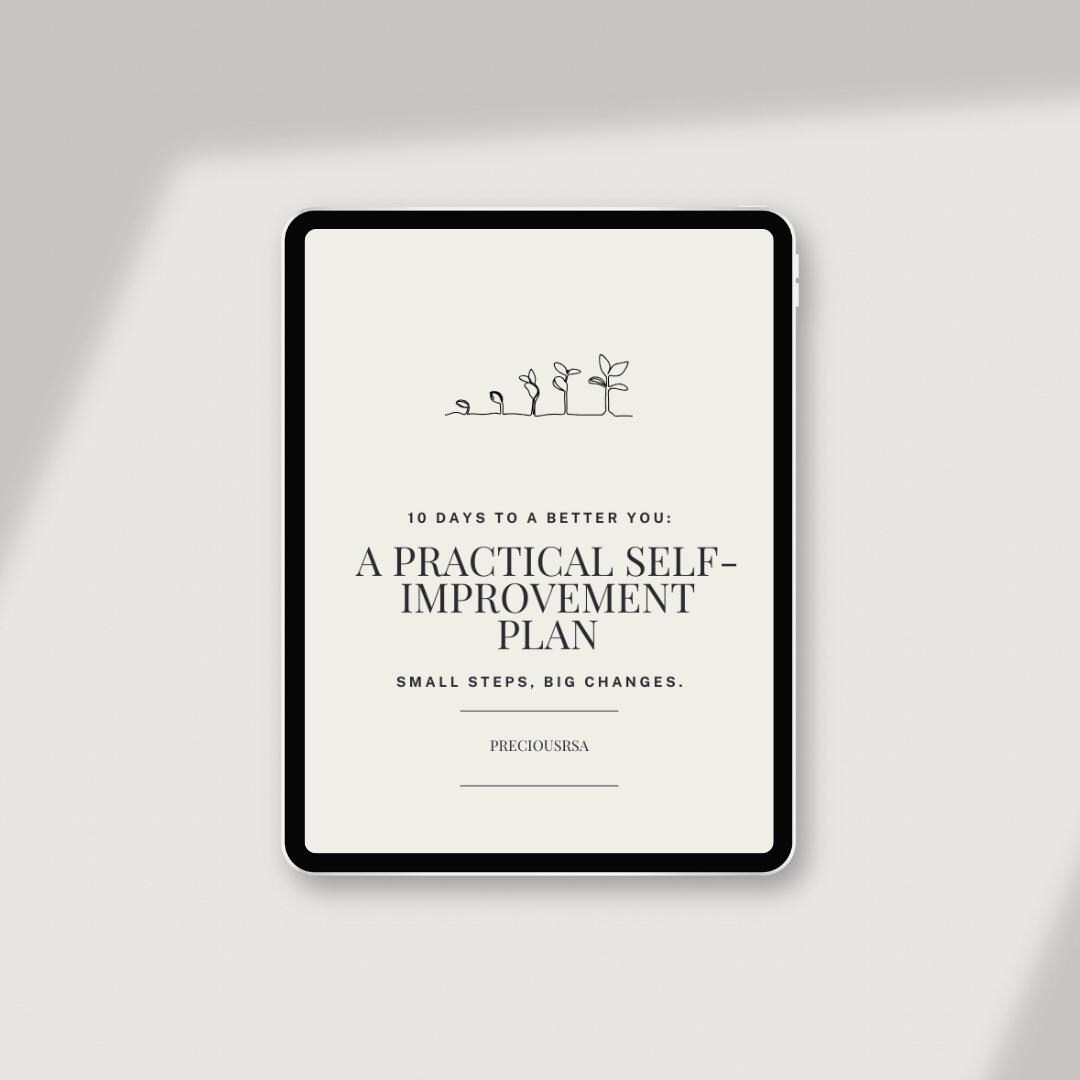 Self-help Ebook, Digital Download, Minimalist Ebook, Personal Growth ...