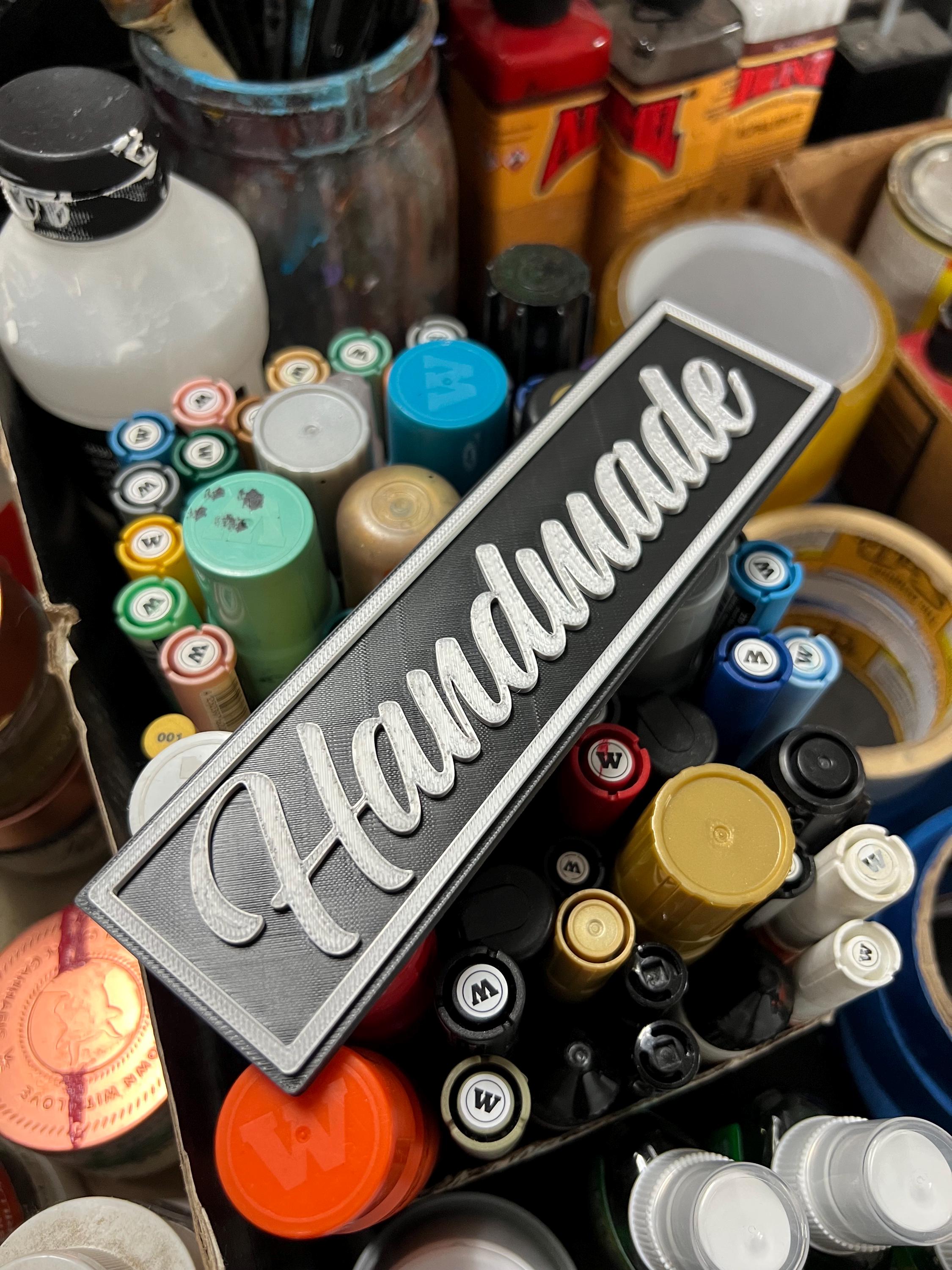 Tool Chest Box Nameplate Plaque Badge black - Etsy