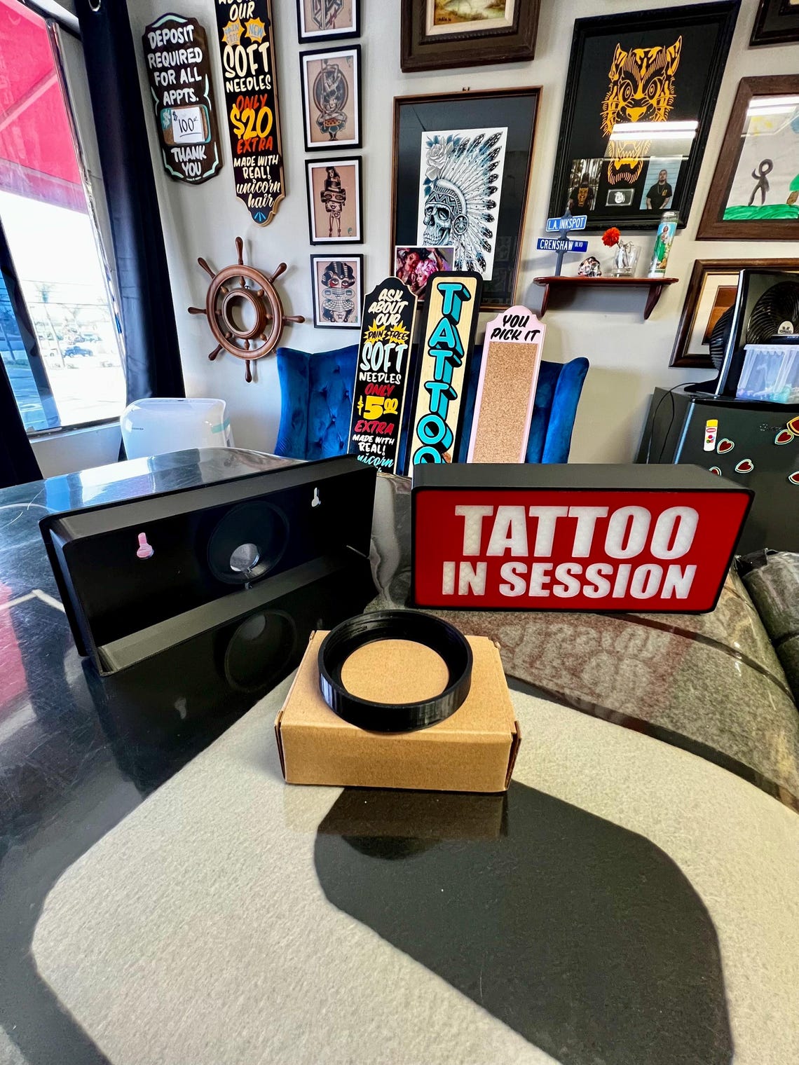 Tattoo in Session Light Sign for Tattoo Shop - Etsy