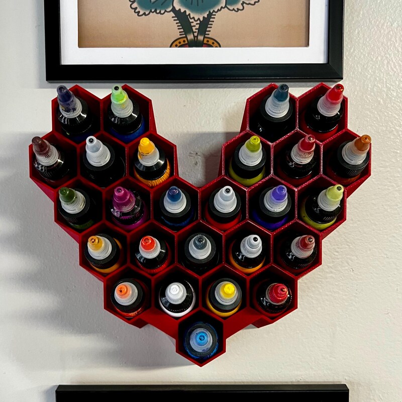 Tattoo Ink Rack - Etsy