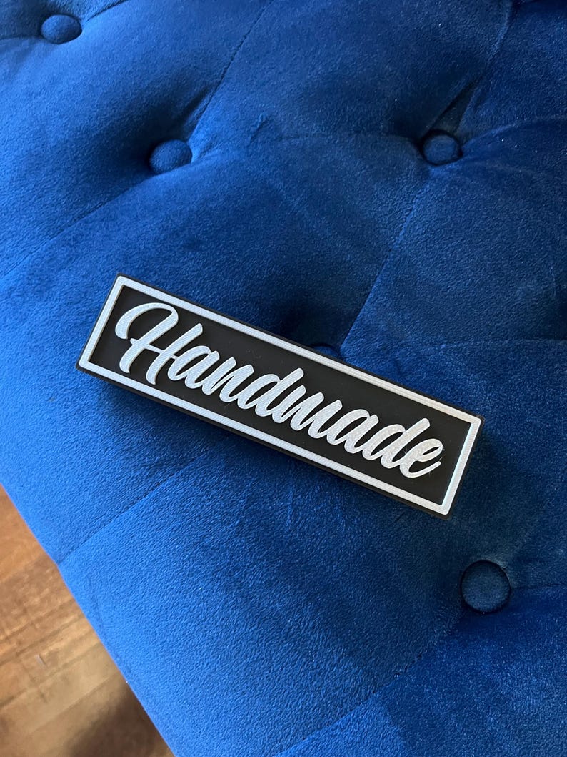 Tool Chest Box Nameplate Plaque Badge black - Etsy