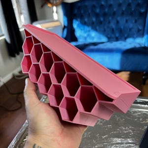 11 Bottle Tattoo Ink Holder Rack With Shelf (pink) - Etsy