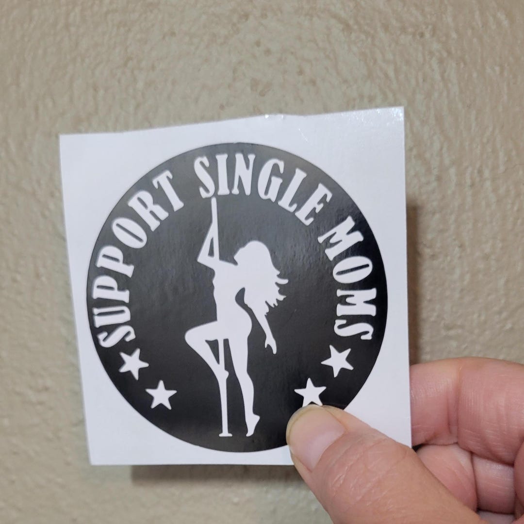 041 - I Support Single Moms Sticker - Etsy