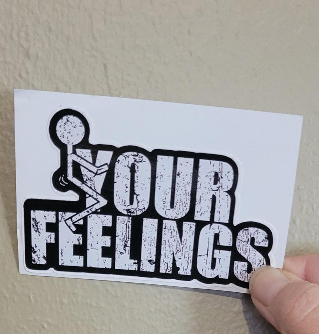 022 - F Your Feelings Sticker - Etsy