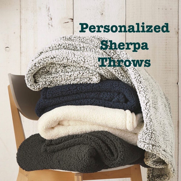 Personalized Throws - Etsy