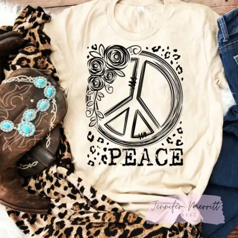 Peace Tshirts - Etsy