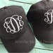Monogrammed Cap Monogrammed Hat Monogram Hat Monogram Cap | Etsy