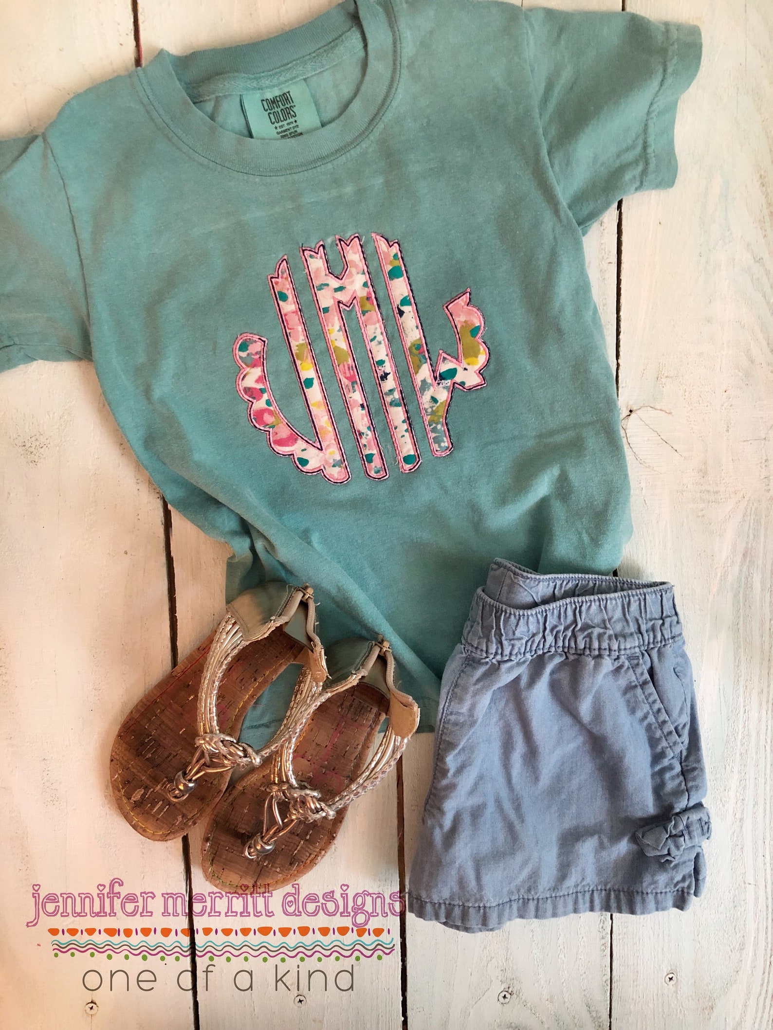 Girls Shirt With Monogram, Girls Personalized Shirt, Girls Tshirt, Gift ...