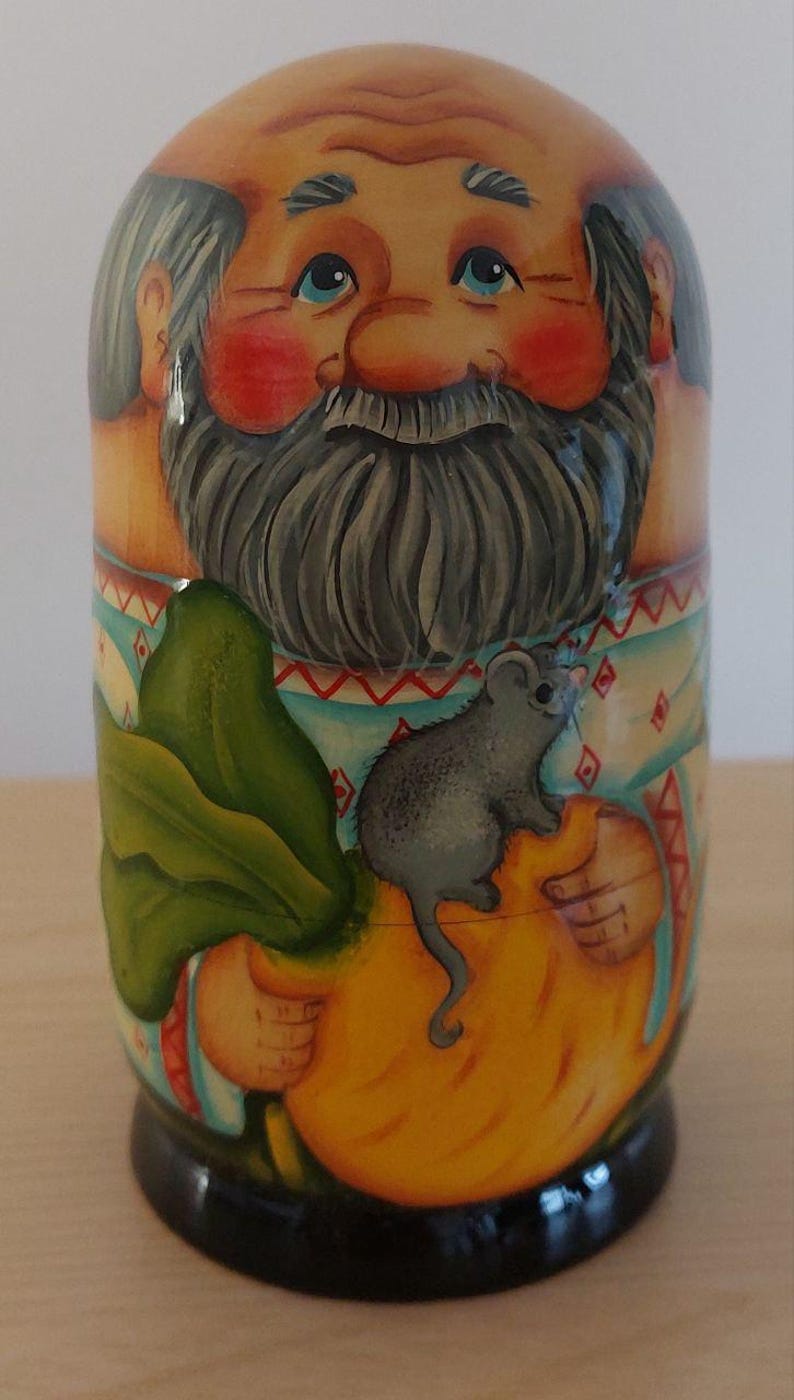 Handmade Russian Nesting Doll, Classic Matryoshka, 3 Pcs - Etsy
