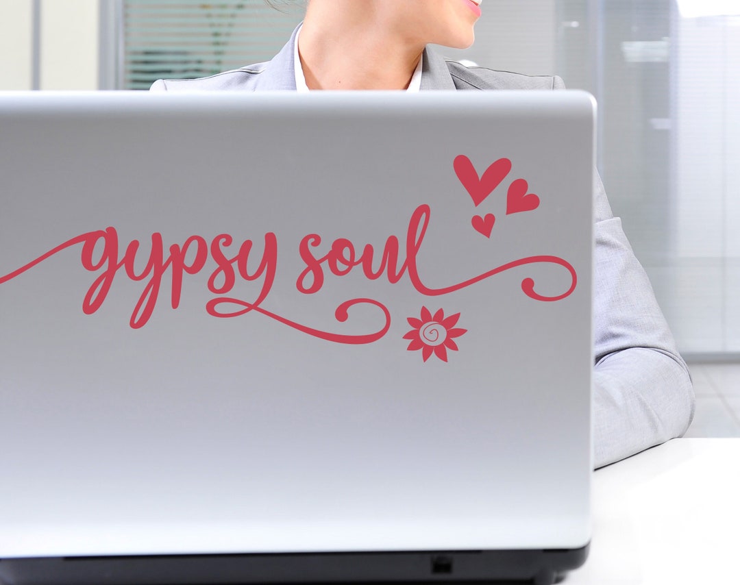 Gypsy Soul Decal Boho Wall Art for Girls - Removable & Easy to Apply ...