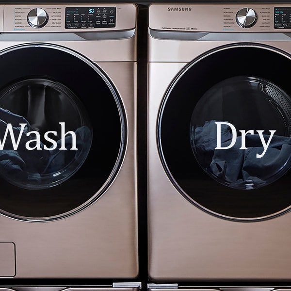 Washer Decal - Etsy