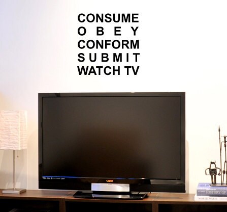John Carpenter they Live Inspired Vinyl Wall Decal | Etsy