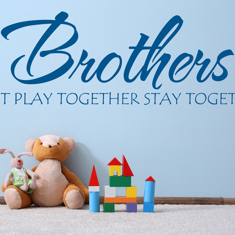 Brother Wall Decals - Etsy