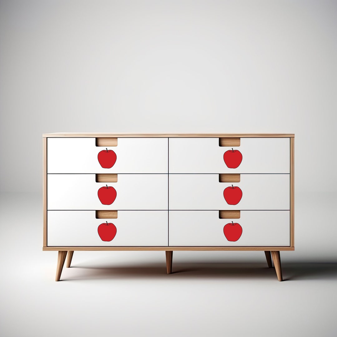 Bright Apple Wall & Furniture Decal Set - Orchard Charm - Fabric or ...