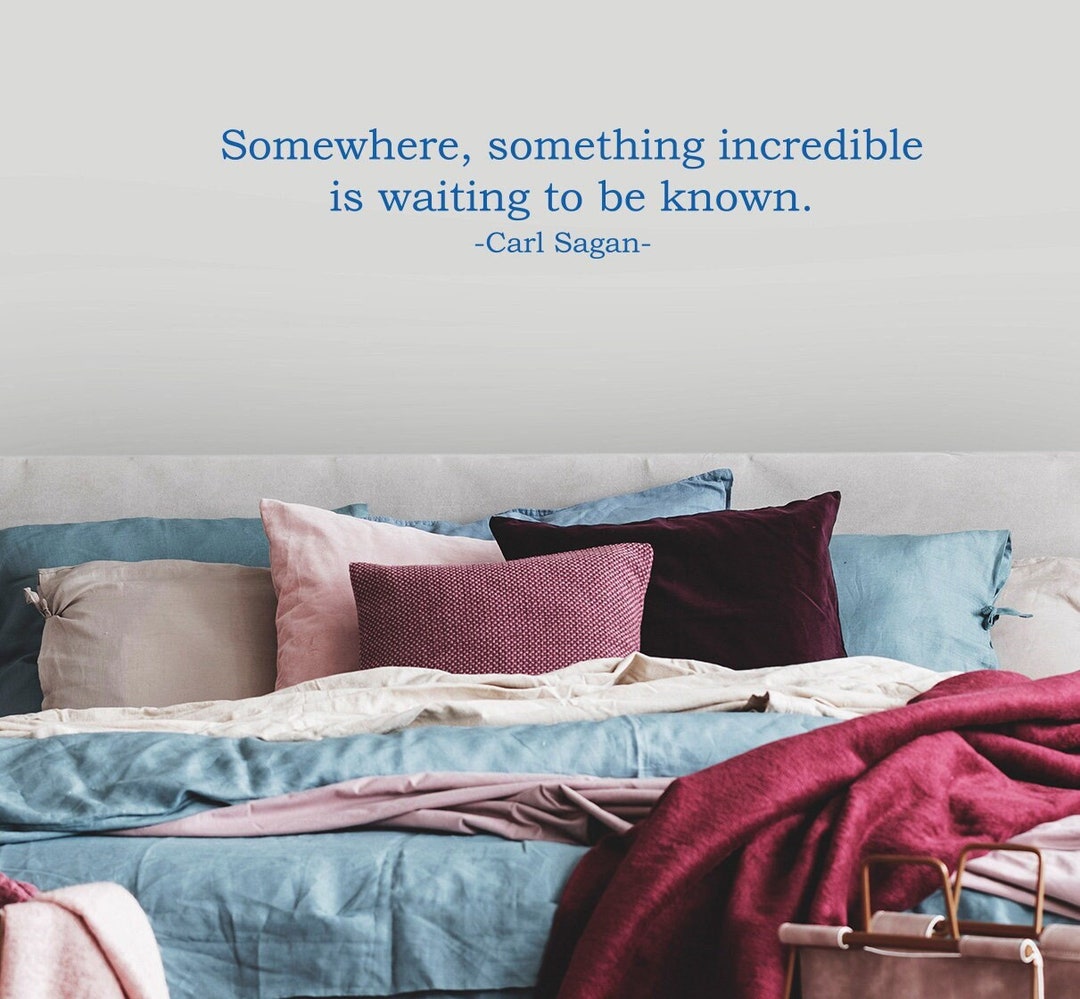 Carl Sagan Quote Wall Decal: Inspirational STEM Decor - Etsy