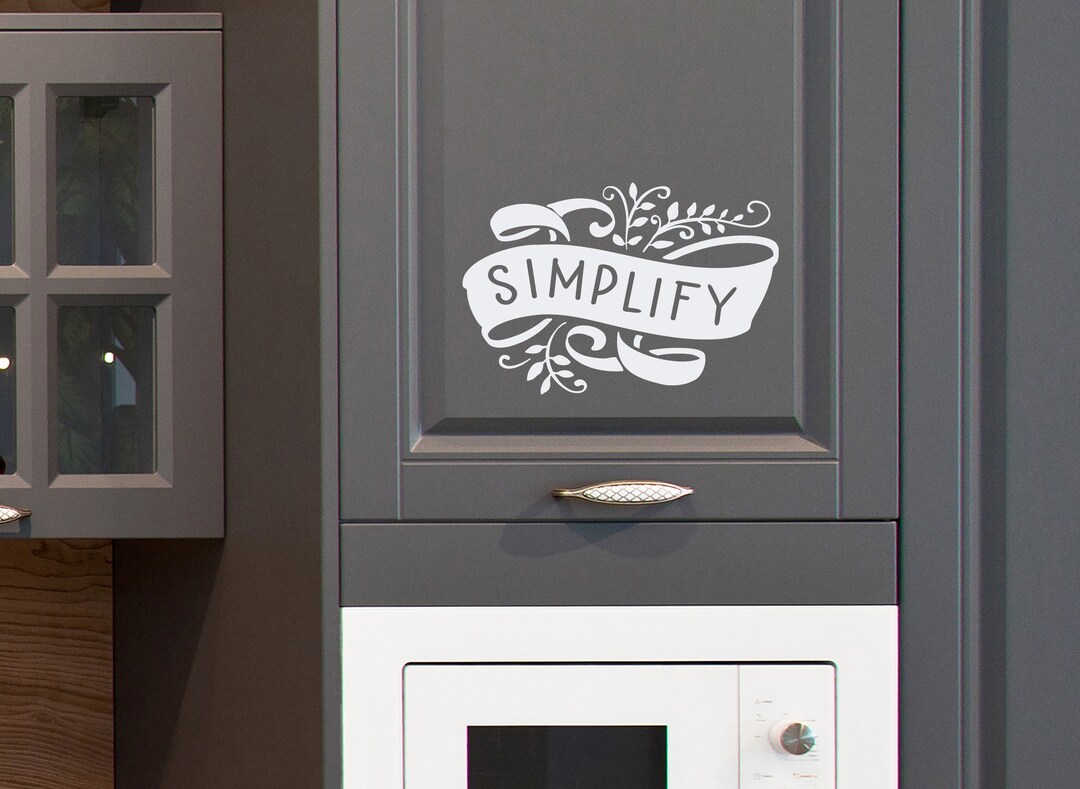 SIMPLFY Wall Decal - Removable Wall Sticker - Country, Rustic ...