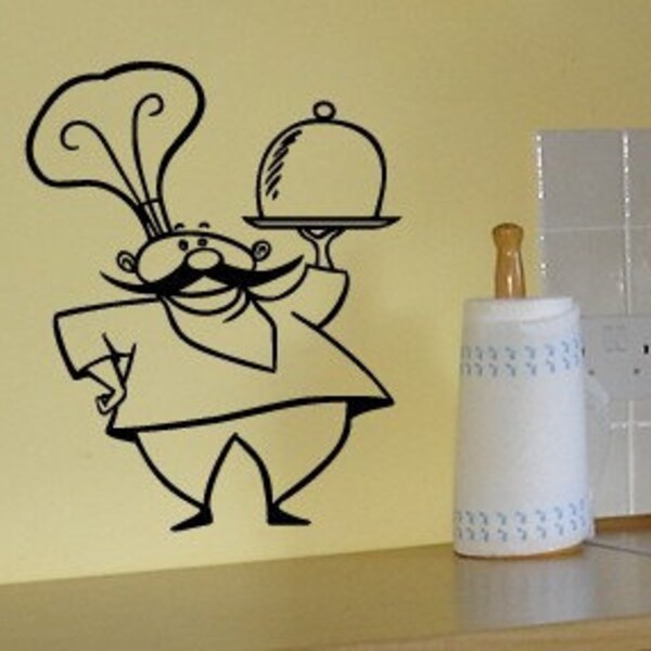 Chef Decal - Etsy