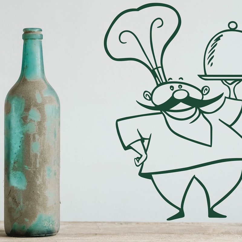 Wall Vinyl Chef - Etsy