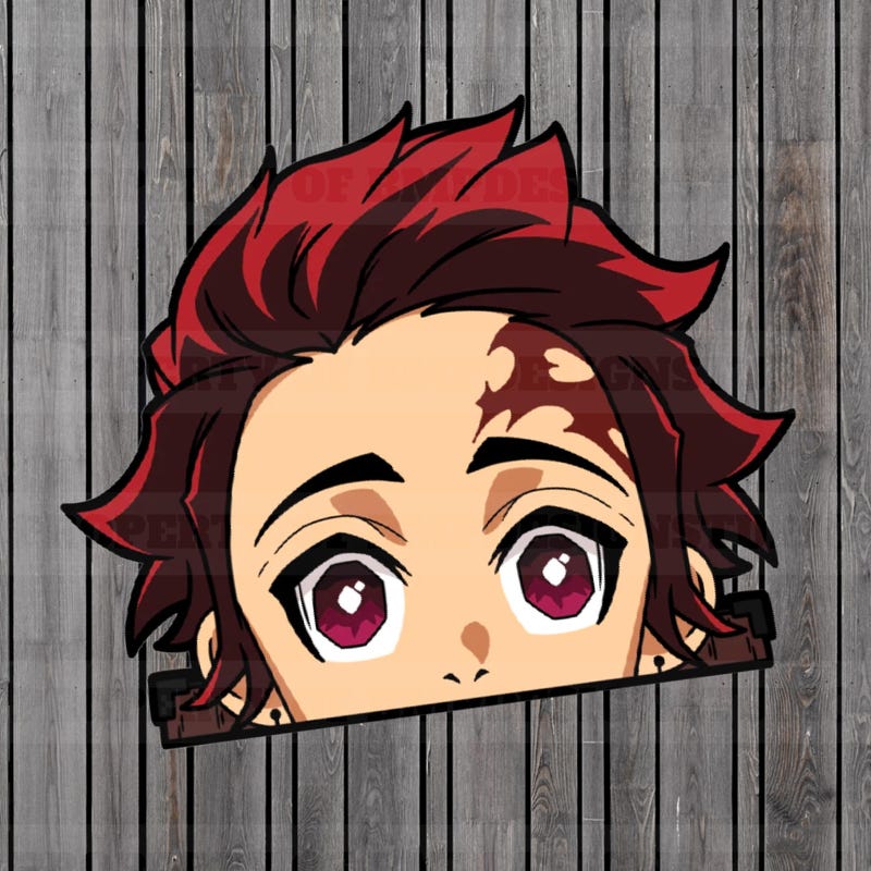 Kimetsu No Yaiba Sticker - Etsy
