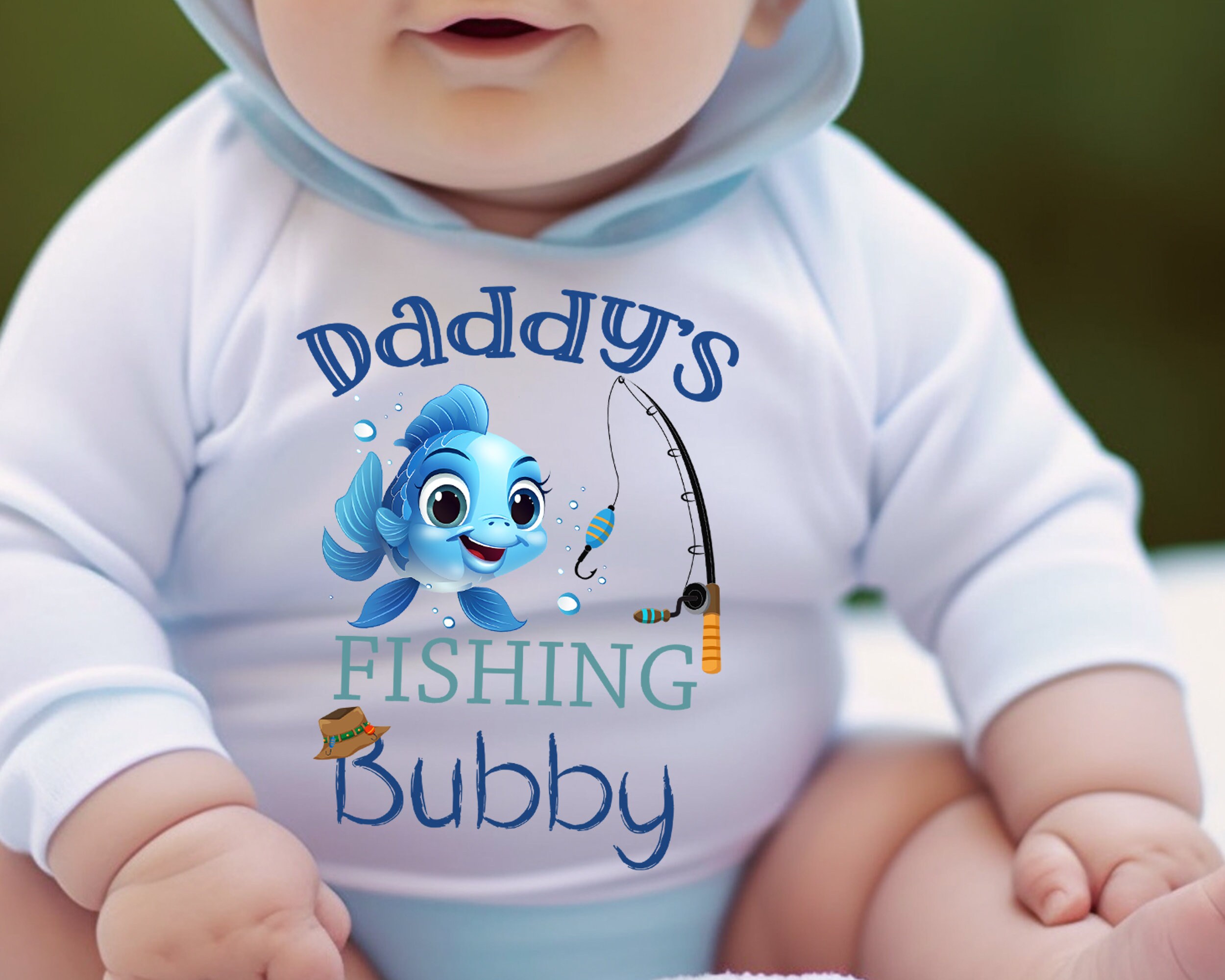 Daddy's Fishing Bubby Design, Sublimation PNG JPG (digital Download) - Etsy