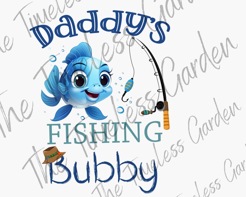 Digital Blue Fishing Design for SUBLIMATION or Graphic Design - Etsy