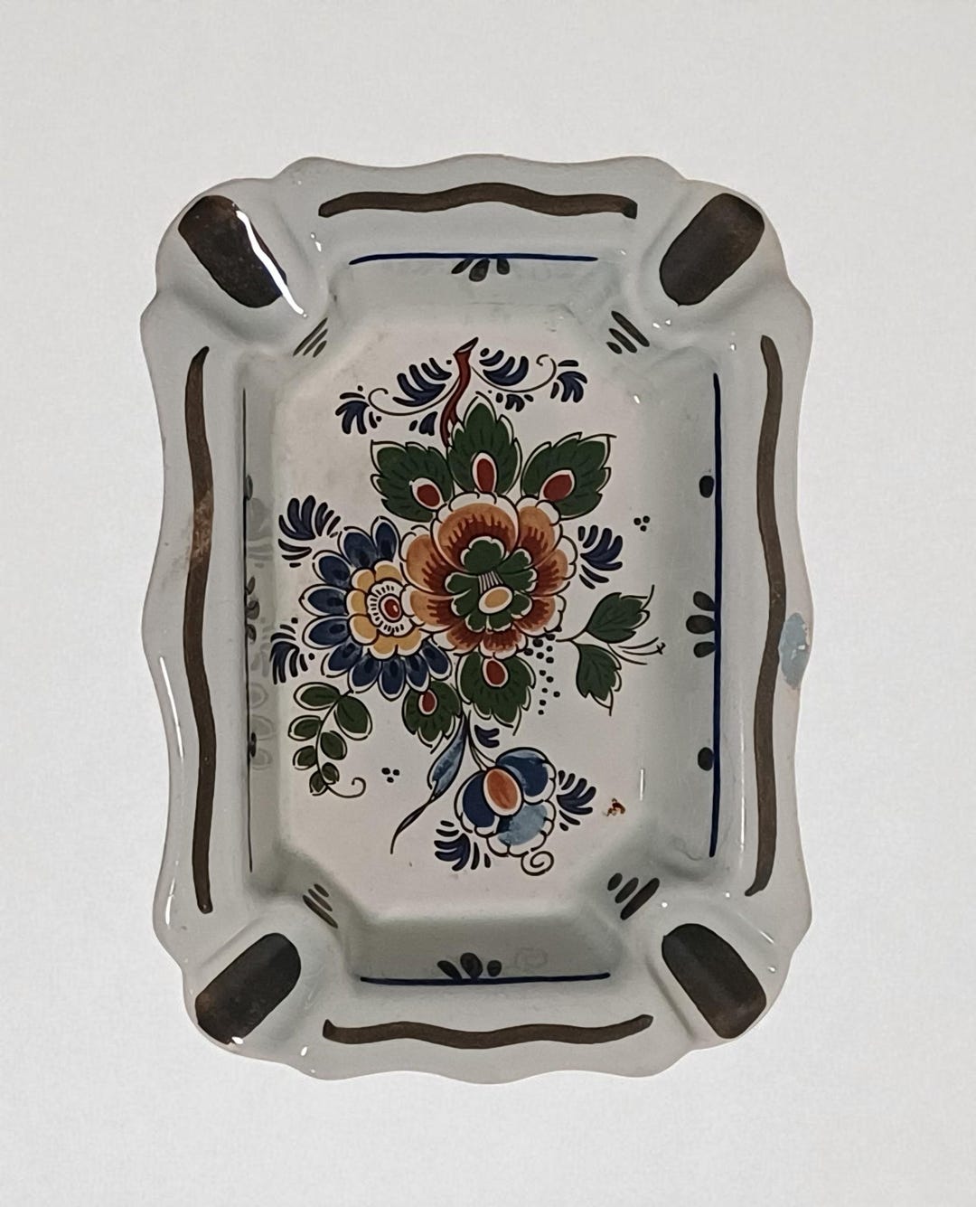 Vintage Delft Polychrome Ashtray – Handcrafted in Holland - Etsy