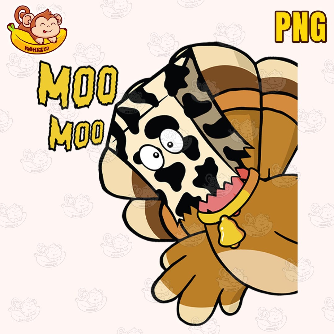Funny Thanksgiving Turkey Png, Turkey Fake Cow Png, Silly Turkey Png ...