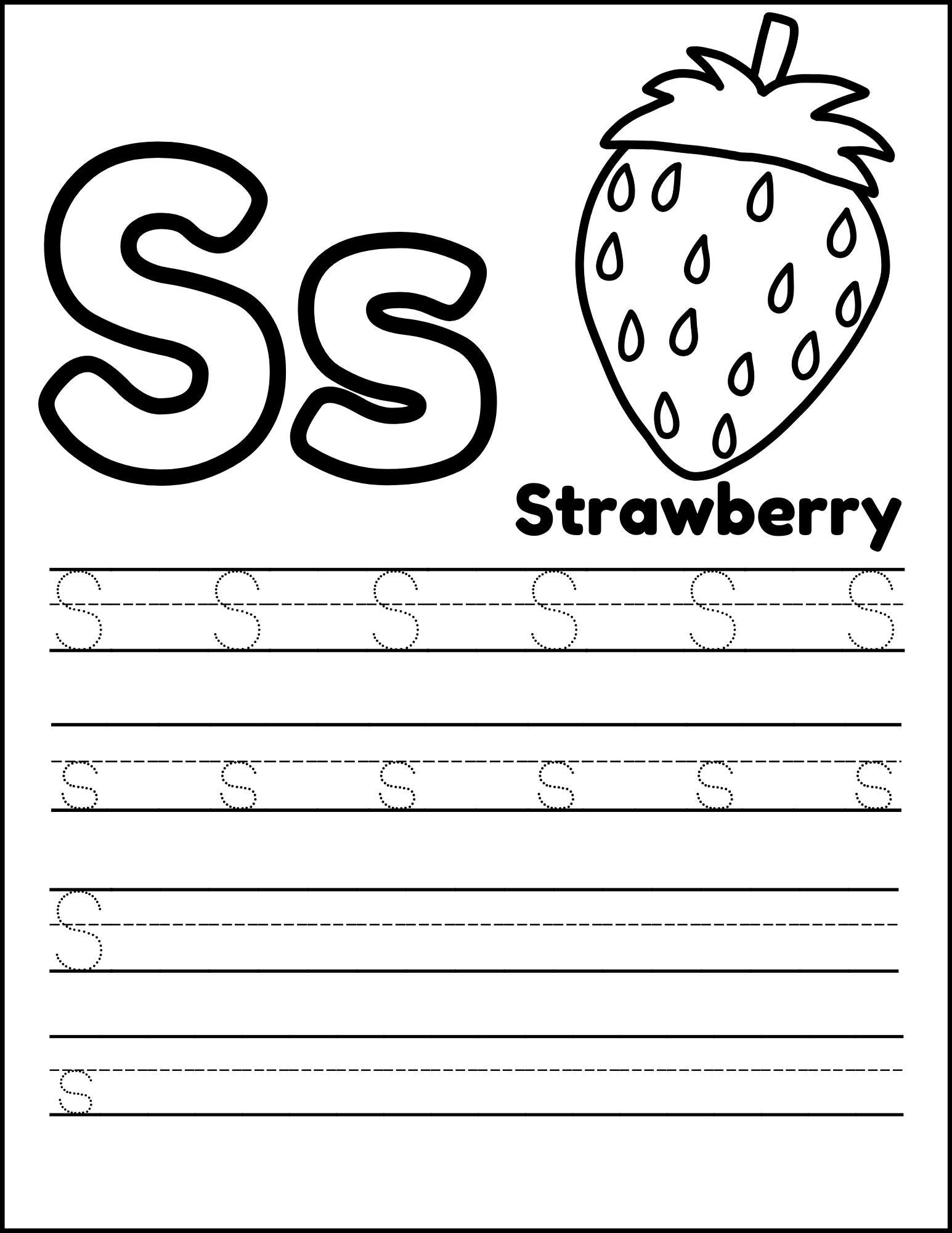 Handwriting Practice Sheets - Printable Alphabet Tracing Worksheets ...
