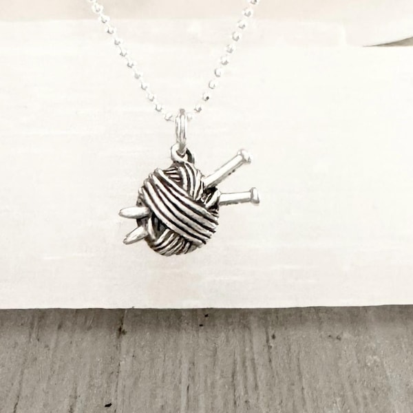 Knitting Necklace - Etsy