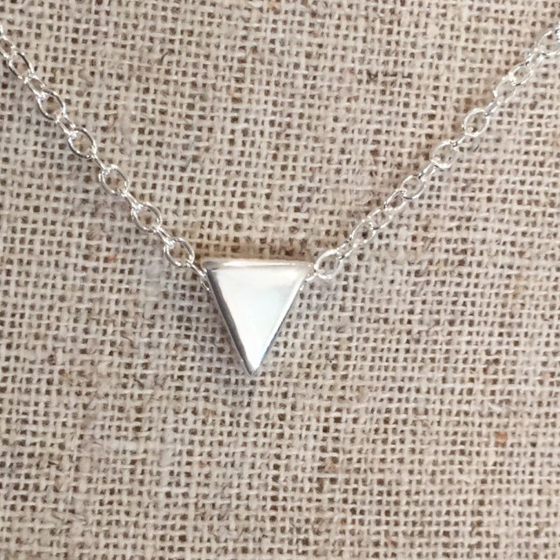Triangles Necklace - Etsy