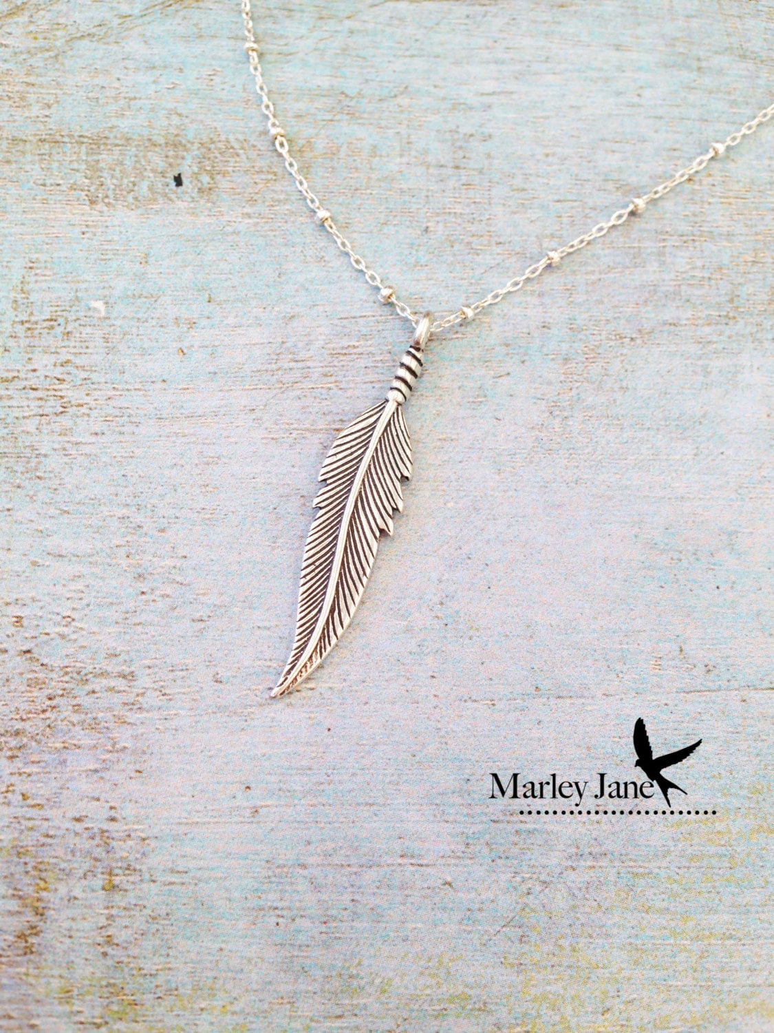 Native American Feather Necklace