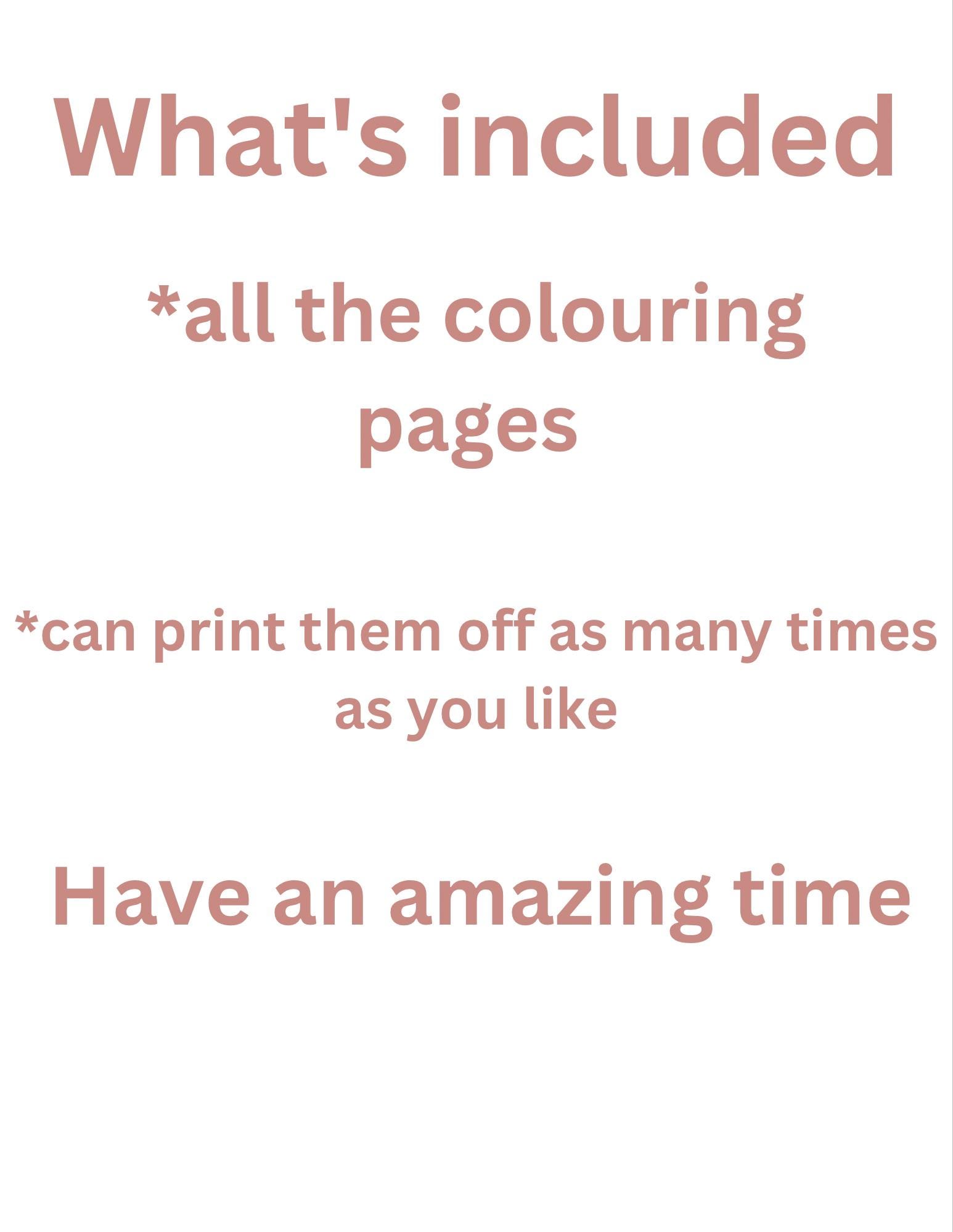 Bold and Easy Flower Colouring Pages - Etsy