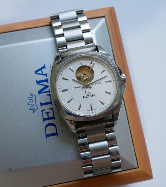 Delma Classic open heart Automata Original box - Gem