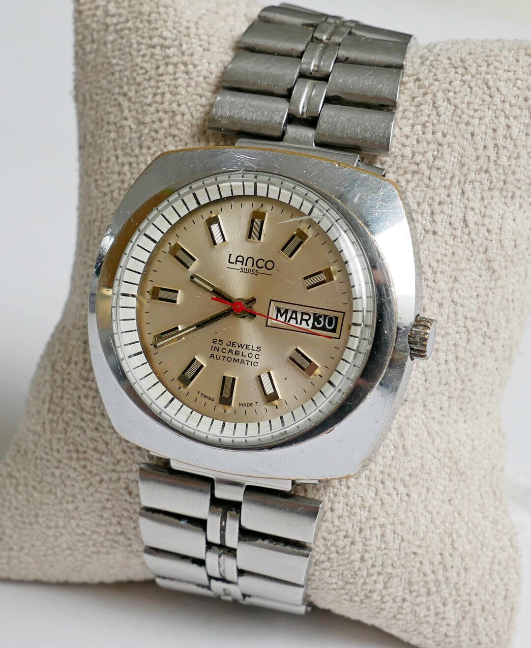 Lanco Swiss Automatic Day Date - Etsy