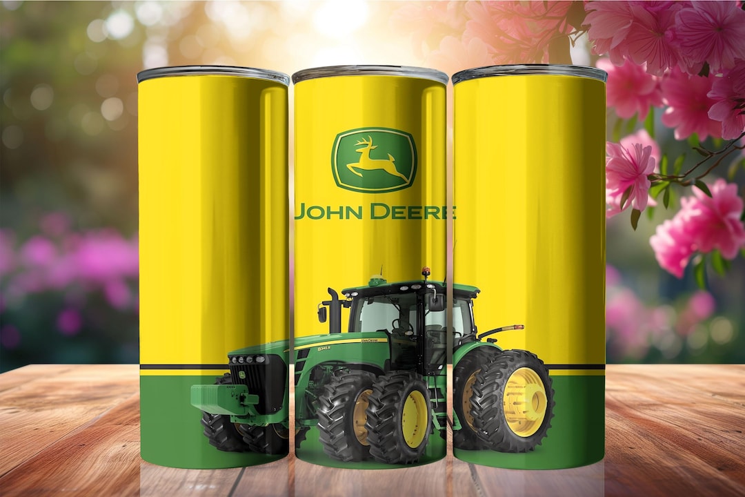 20 Oz Skinny Tumbler John Deere Tumbler, John Deere Vintage Grunge ...